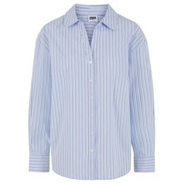 Urban Classics Blouse in powderblue/white | Gr.: XXL