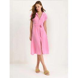 Bianco Lucci Kleid Damen Gr&ouml;&szlig;e 40 rosa Winterkleid