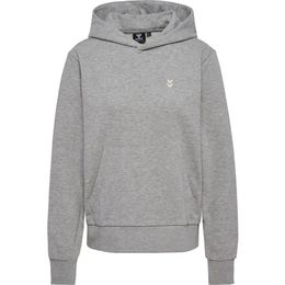 Hummel Kapuzenpullover Hmlpulse Lebensstil Damen in GREY MELANGE | Gr.: XL