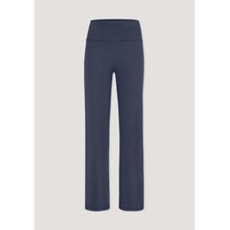 hessnatur Hose Wide Leg ACTIVE COMFORT aus Bio-Baumwolle in mitternachtsblau | Gr.: M