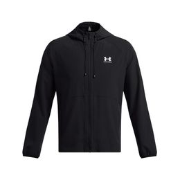 Under Armour Softshelljacke "Vibe Woven Jacke" in Schwarz | Gr.: L
