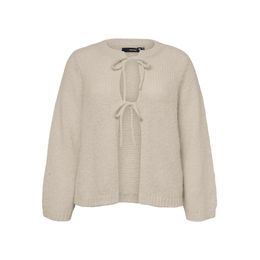 Vero Moda Curve Knit Cardigan 'VMCVision' female Beige size 52/54
