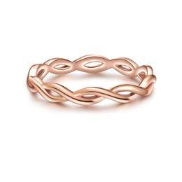 Glanzst&uuml;cke M&uuml;nchen Glanzst&uuml;cke M&uuml;nchen Ring aus Sterling Silber in ros&eacute;gold | Gr.: 48