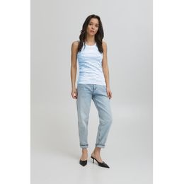 Ball Top BAALTOBELLI Slim fit in Blanc de Blanc w. Powder Blue | Gr.: M