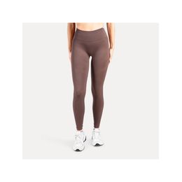 Smilodox Leggings Lesedi Seamless Scrunch in Dunkelbraun | Gr.: S
