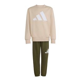 adidas Sportswear Tracksuit boy Beige, Green size 128