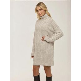 Hiccup Knitted dress female Beige size L