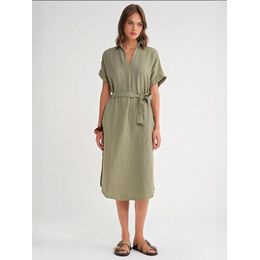 Mixray Shirt Dress female Green size S