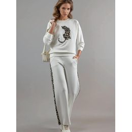 Hiccup Sweatsuit female White size L