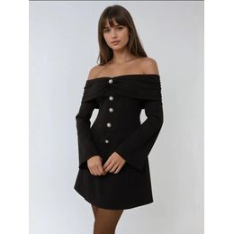 Hiccup Cocktailkleid Damen Gr&ouml;&szlig;e 34 schwarz