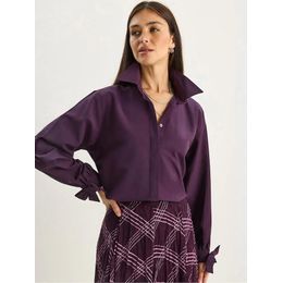 Bianco Lucci Blouse female Purple size S