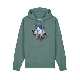Watapparel Sweatshirt ' Nashorn ' male Green size S