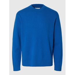 Selected Pullover 'SLHReuben' Herren Gr&ouml;&szlig;e XL blau