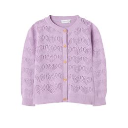 name it Knit Cardigan girl Purple size 104