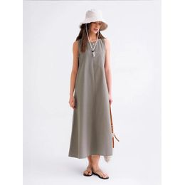 MixRay Kleid Damen Gr&ouml;&szlig;e 40 khaki Winterkleid