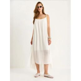 Bianco Lucci Kleid Damen Gr&ouml;&szlig;e 40 offwhite Winterkleid
