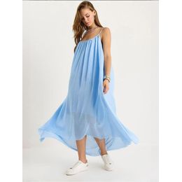 Bianco Lucci Summer Dress female Blue size L