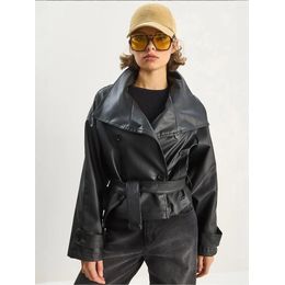 Bianco Lucci Between-Season Jacket female Black size M