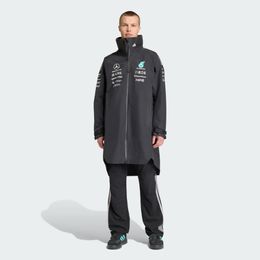 adidas Performance Sportjacke 'Mercedes-AMG Petronas Formula 1 Team' Herren Gr&ouml;&szlig;e XL aqua / schwarz / wei&szlig;
