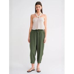 Mixray Pants female Green size M