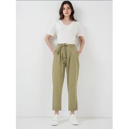 Bigdart Pleat-Front Pants female Green size M