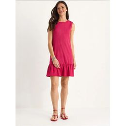 Bianco Lucci Kleid Damen Gr&ouml;&szlig;e 42 magenta Winterkleid