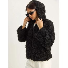 Bianco Lucci Between-Season Jacket female Black size S