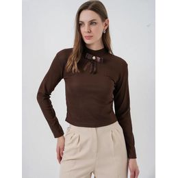 Bigdart Blouse female Brown size S