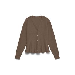 V&eacute;ro Moda Vero Moda Knit Cardigan 'VMGrace' female Brown size XL