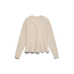 V&eacute;ro Moda Vero Moda Knit Cardigan 'VMGrace' female Beige size S