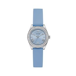 Guess Analoguhr ' MINI LUNA ' Damen Gr&ouml;&szlig;e One Size blau