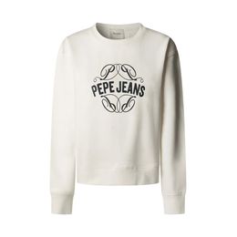 Pepe Jeans Sweatshirt 'MAAT' female White size S
