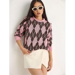 Bianco Lucci Sweater female Pink size S/L