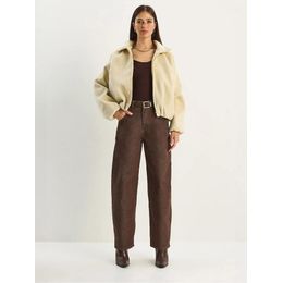 Bianco Lucci Pants female Brown size S