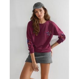 Hiccup Sweatshirt female Purple size XL