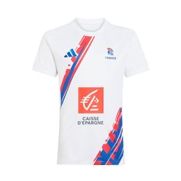 adidas Performance Performance Shirt 'FFHB' boy White size 140