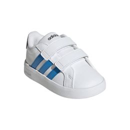 adidas Sportswear Schuh 'Grand Court 3.0' Jungen Gr&ouml;&szlig;e 19 royalblau / schwarz / wei&szlig;