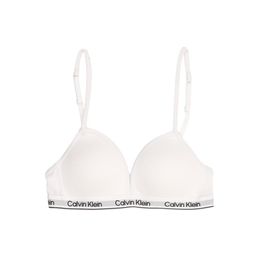 Calvin Klein Underwear BH M&auml;dchen Gr&ouml;&szlig;e 152/164 grau / schwarz / wollwei&szlig;
