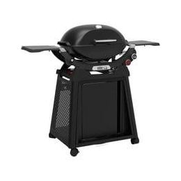 Weber Gasgrill Q 2800N+ mit Premium-Rollwagen schwarz, 5,28 kW, mit Seitentischen
