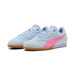 Sneaker Puma "BELLA DONNA SD", Damen, Gr. 37,5, rosa (haute tropic, posie pink), Leder, unifarben, Schuhe Sneaker
