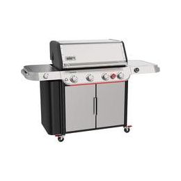 Weber Gasgrill Genesis SP-435W GBS edelstahl, 21,1 kW, mit Sear Zone und Seitenkocher, Modell 2025