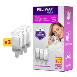 Feliway Help! Nachf&uuml;llset + 3 Pheromonkartuschen