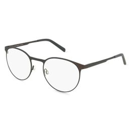 Freigeist 862065 Brille Herren | Fassung: Vollrand, Panto, Schwarz Matt