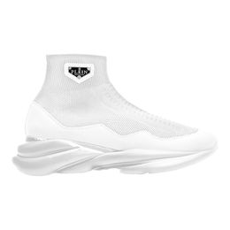 Philipp Plein Low-Top Sneaker - Runner Sneaker Skywalker - Gr. 35 (EU) - in Wei&szlig; - f&uuml;r Damen