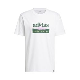 adidas Sportswear Performance Shirt male White size S