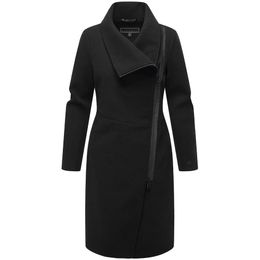 Navahoo Between-Seasons Coat 'Samtrose' female Black size S