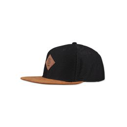 Djinns Cap 'Honey Knit' Herren Gr&ouml;&szlig;e 55/60 cognac / schwarz