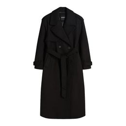 Bershka Between-Seasons Coat female Black size XS
