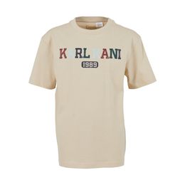 Karl Kani T-Shirt 'College' Jungen Gr&ouml;&szlig;e 134/140 beige / marine / hellblau / dunkelrot