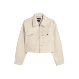 Bershka Winter Jacket female Beige size M